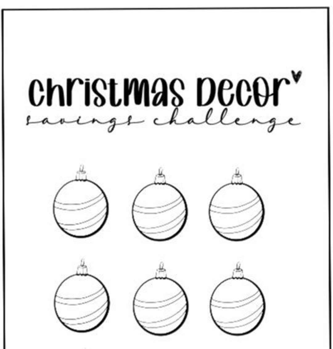 New Digital Christmas Decor Challenge (A6) - Etsy