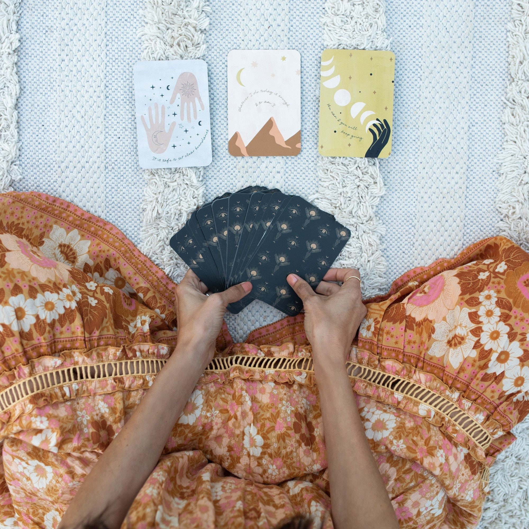 Affirmation Cards Mindfulness Cards Healing Cards Self - Etsy