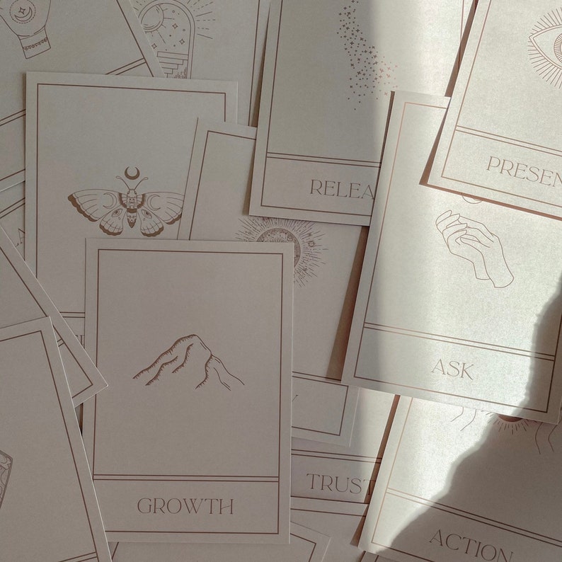 Intention Cards | Mindfulness Cards | Inspiration Cards | Affirmation ...