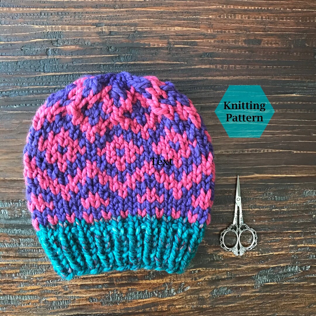 Diamond Peak Hat Pattern - Etsy
