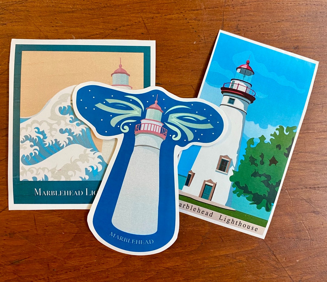 Marblehead Lighthouse Stickers - Etsy