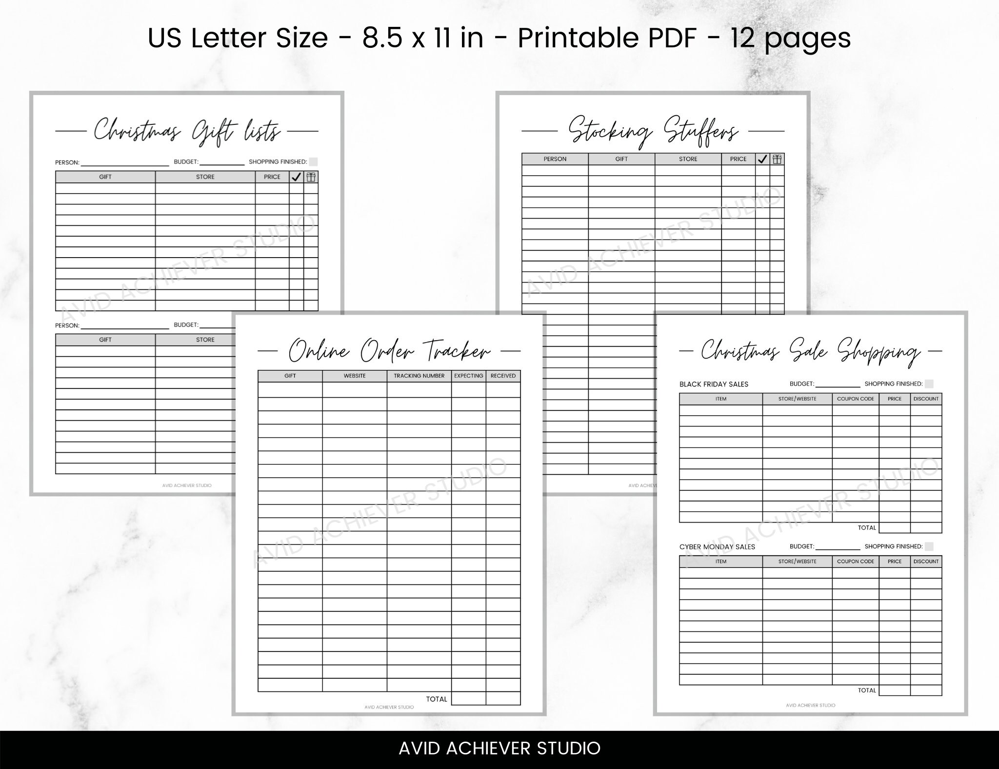 Christmas Gift List Printable Gift Tracker Christmas Gift Checklist christmas-gift-list-printable-gift-tracker-christmas-gift-checklist