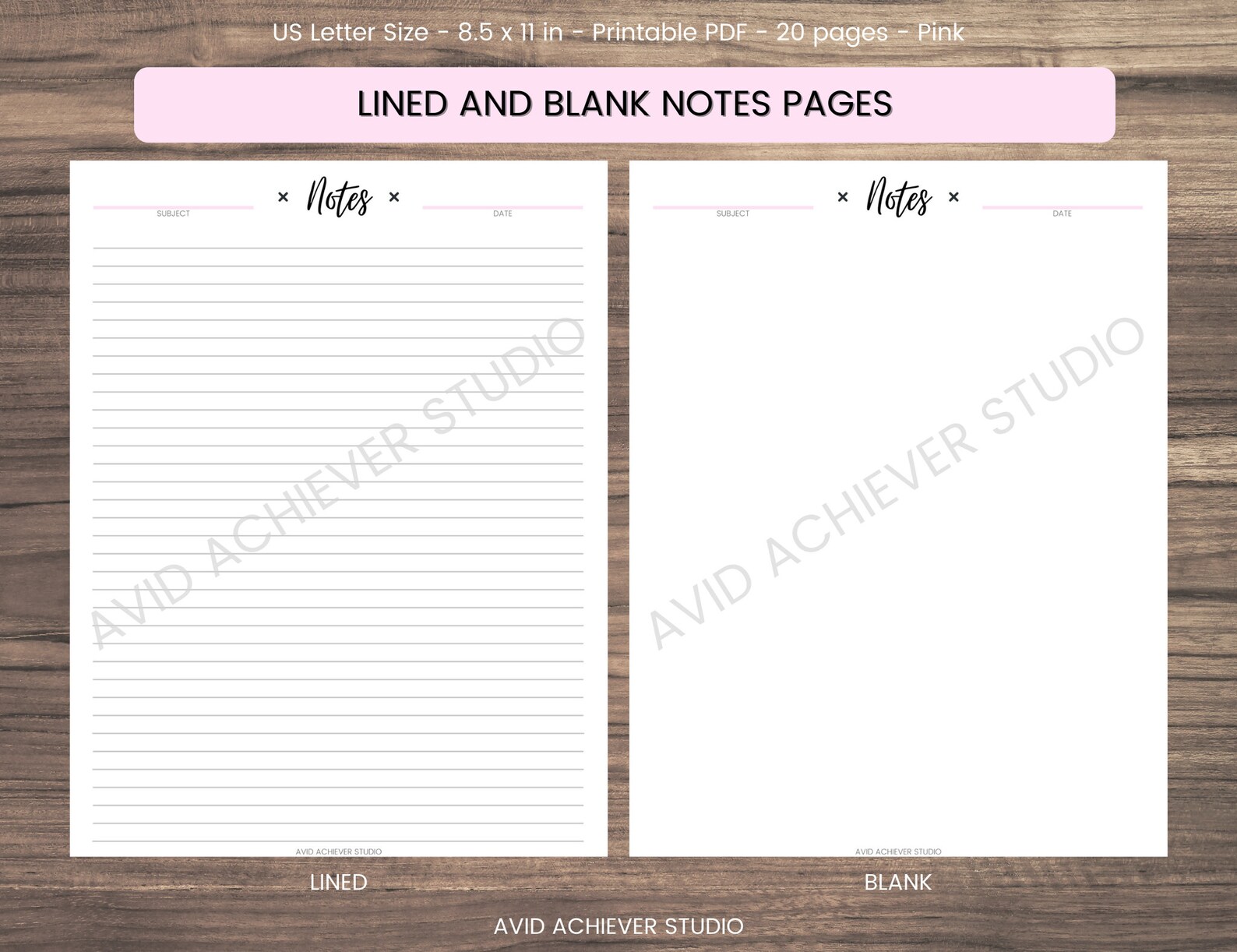 Student Planner Printable | Study Organizer | Study Planner | School ...