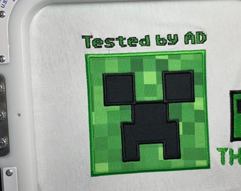 Creeper Embroidery | Etsy