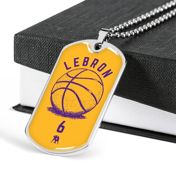 Lebron James Necklace - Etsy Sweden