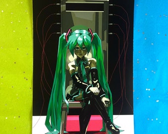 Hatsune Miku Print - Etsy