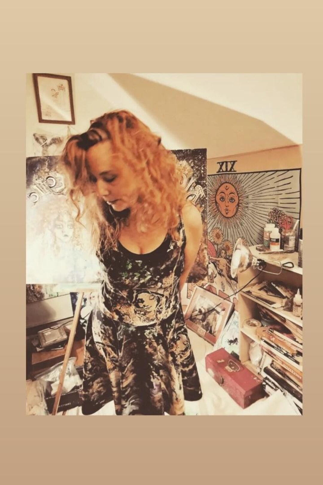 Original Art Dress tree Sprite Rachel Robbins - Etsy