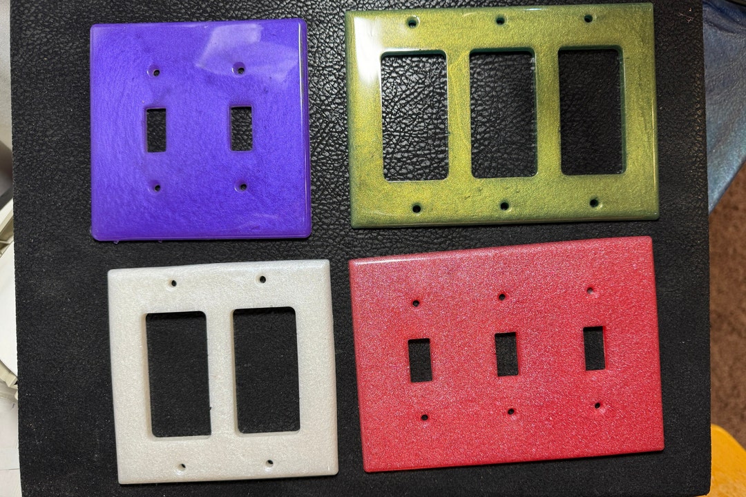 Resin Decorative Light Switch Plate Covers and Plug in Covers and ...