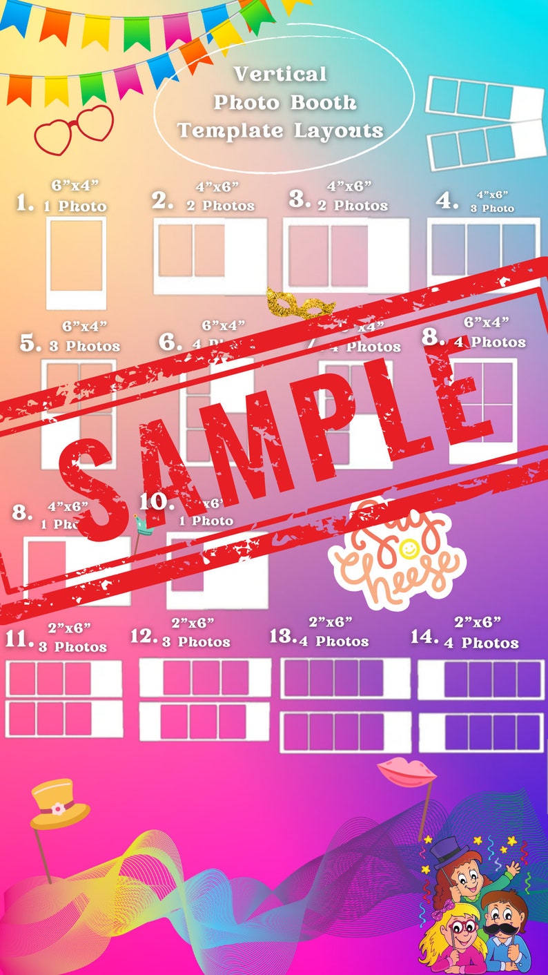 Photo Booth Template Layouts Ideas (no Templates to Edit, Just Ideas ...