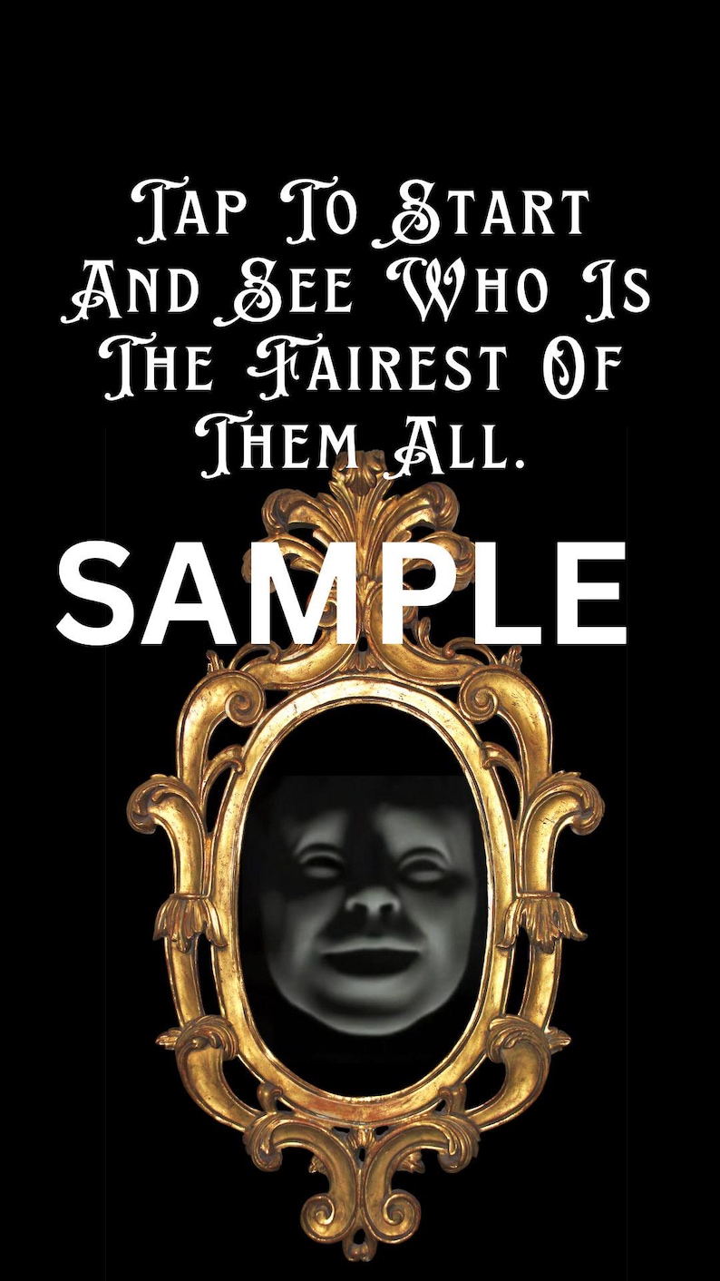 Magic Mirror Photo Booth Start Screen ONLY (full Theme in Our Shop) - Etsy