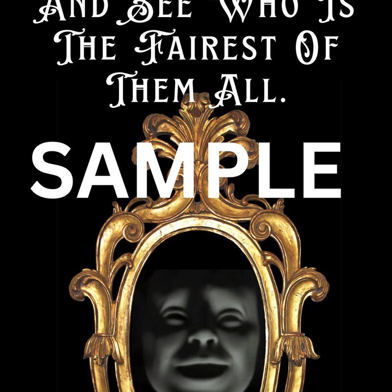 Shrek Mirror Mask - Etsy