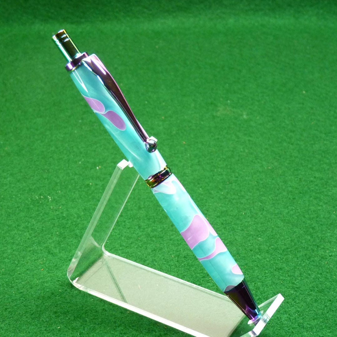 Chameleon Color-changing Click Pen – Cotton Candy Acrylic | Luxury ...