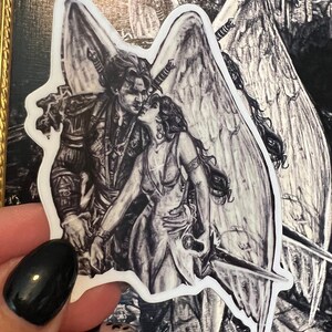 Umbra Mortis’ Love Vinyl Sticker - Etsy