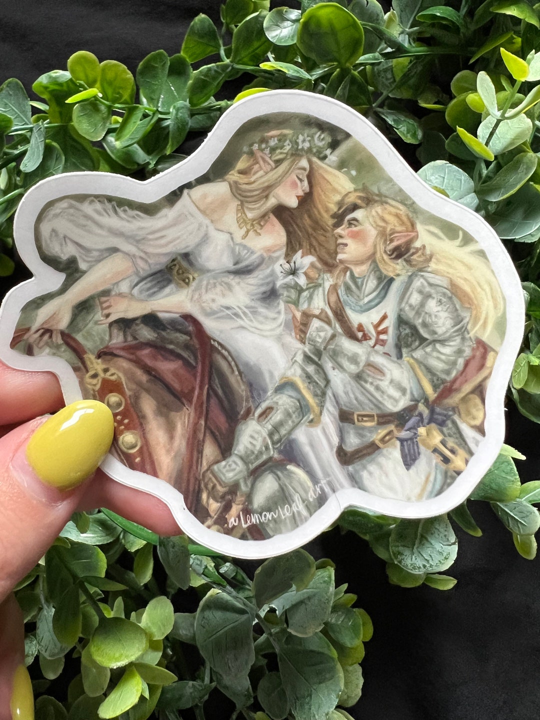 Silent Princess Clear Vinyl Sticker - Etsy