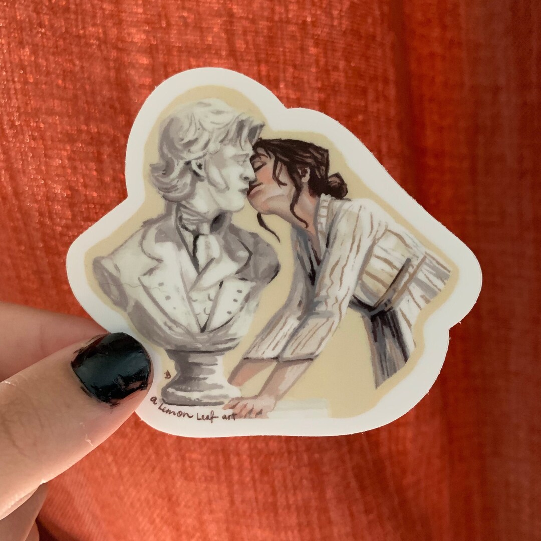Kiss at Pemberley Sticker - Etsy