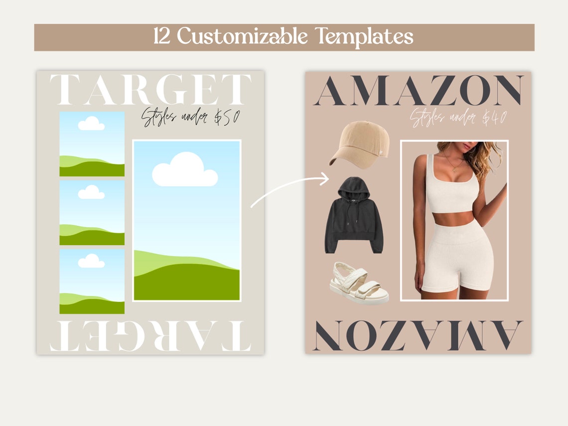 12 Customizable Canva Templates for Liketoknow.it Bloggers ...