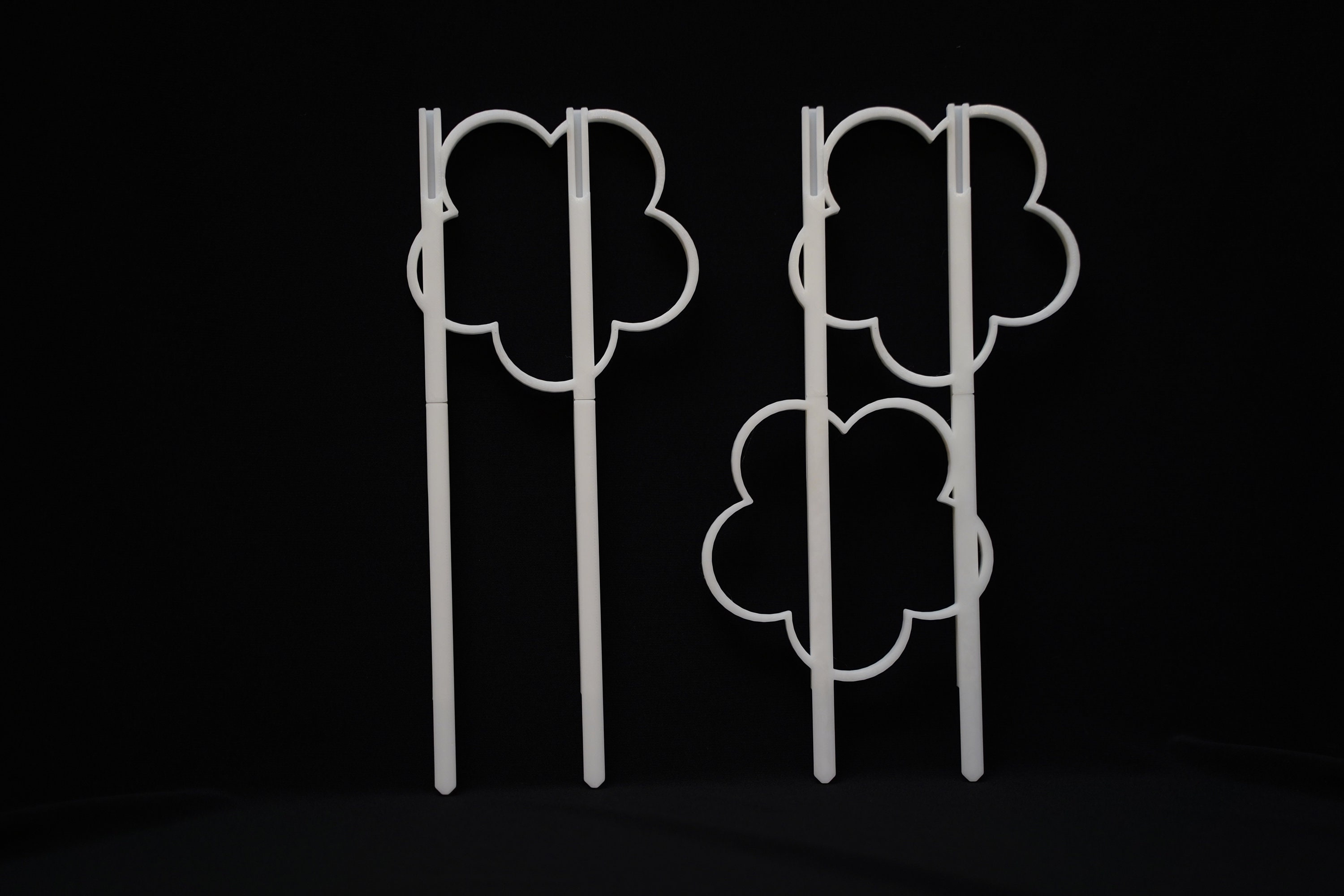 Offset Flower Houseplant Trellis Modular Customizable | Etsy