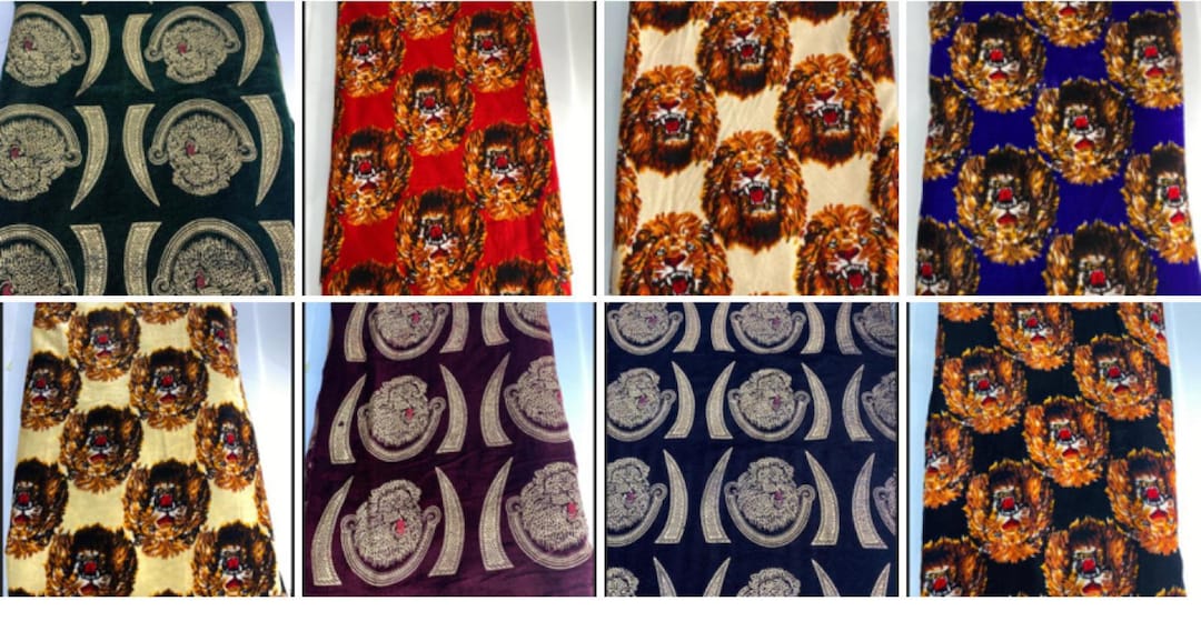 Latest Chieftaincy Isi Agu Fabric, Variety Material, Perfect to Make ...