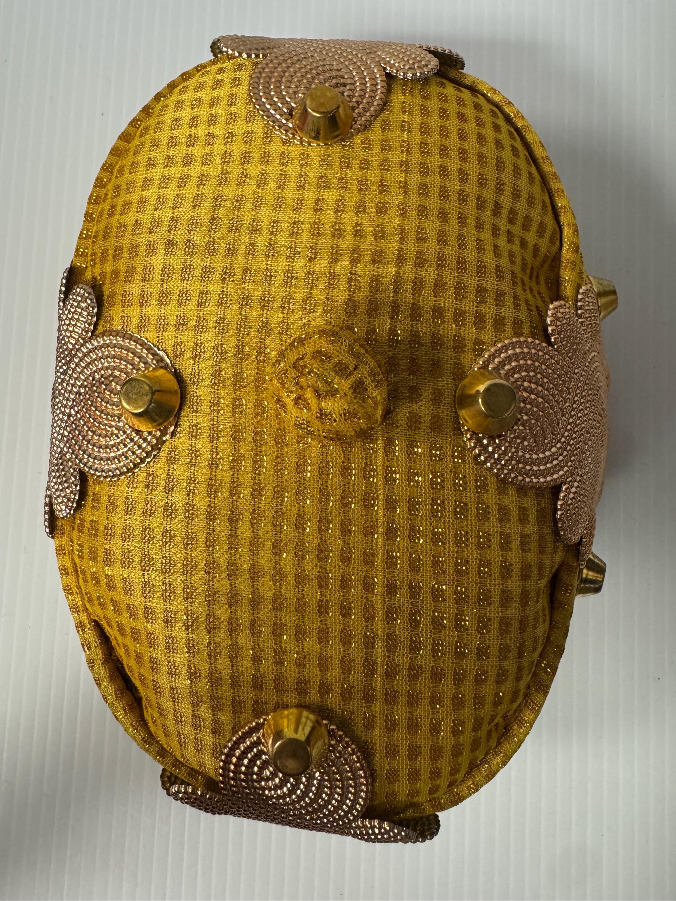 Gold Igbo Ozo Cap: African Wedding Hat, Nigerian Mens Kufi - Etsy