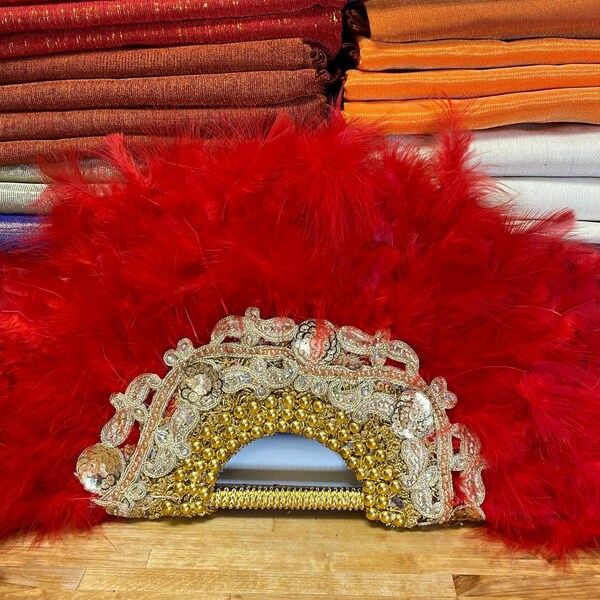 African Fan for Bride - Etsy