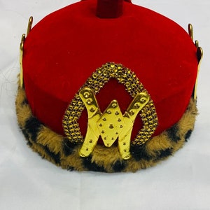 Engraved Red Igwe Hat: African Igbo Wedding King Cap - Etsy
