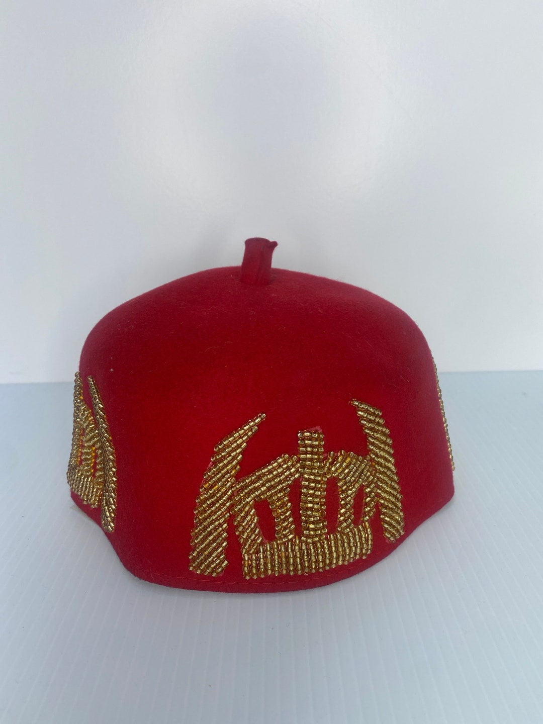 Stylish Igwe Odogwu African Chieftaincy Ozo Cap, Nigerian Royalty ...