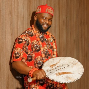 Stylish Igwe Odogwu African Chieftaincy Ozo Cap, Nigerian Royalty ...