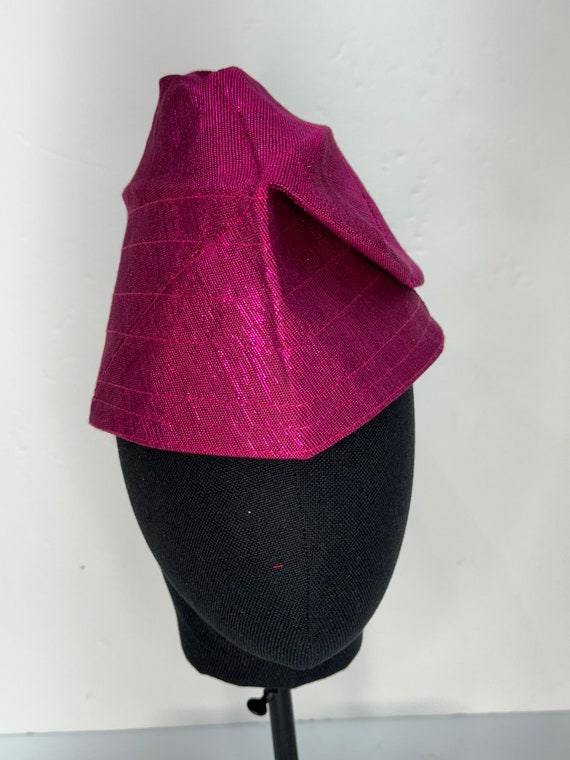 New Nigerian Magnat Pink Aso Oke Cap With Embroidery Fila Yoruba Tradition Hat African Royal Men Hat for Wedding Guest Occasional Outfit Etsy Canada