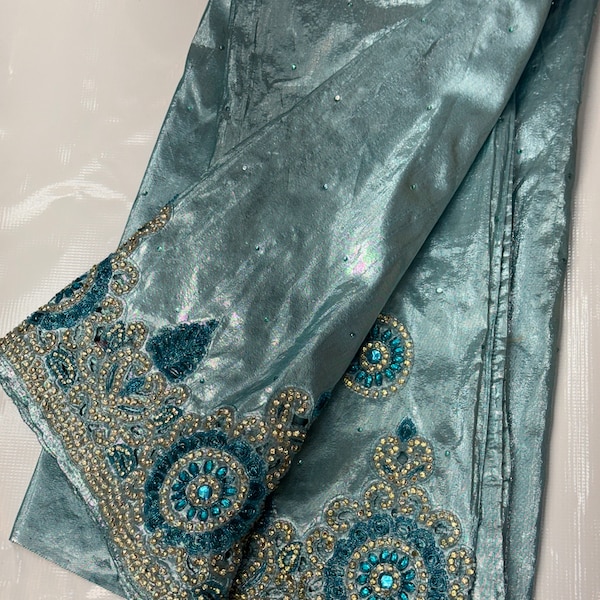 Beaded Velvet Fabric - Etsy