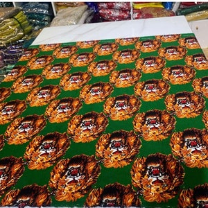 Red Isi Agu Velvet Fabric, Royal African Velvet Isi Agu Fabric Sold per ...