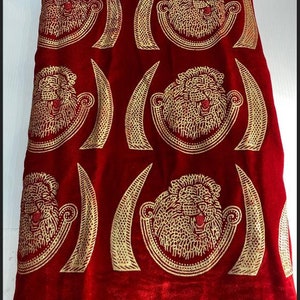 Latest Chieftaincy Isi Agu Fabric, Variety Material, Perfect to Make ...