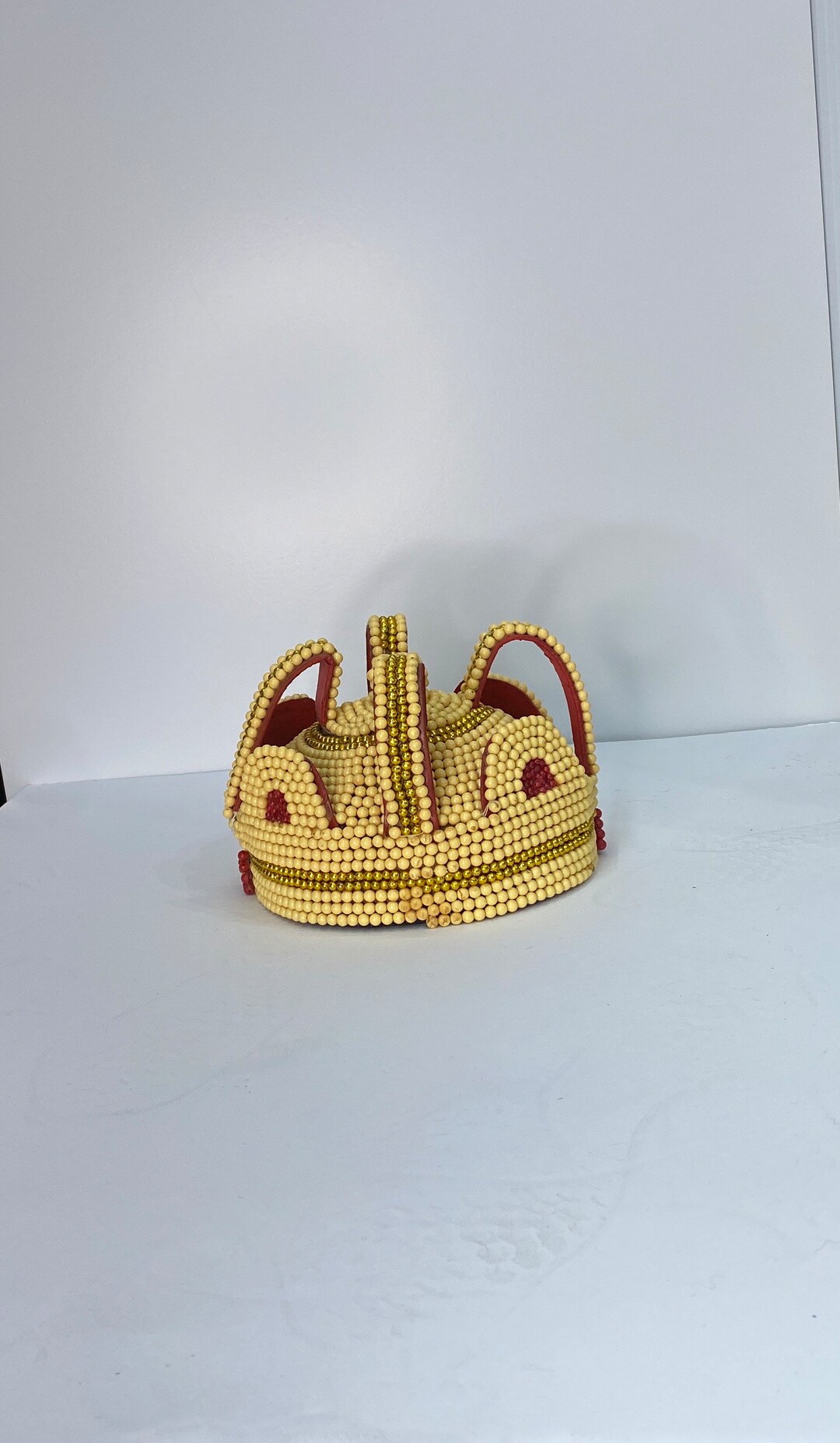 Chieftancy Embellished Beaded Crown Igbo Edo Hat Cap Groom Wedding...we ...