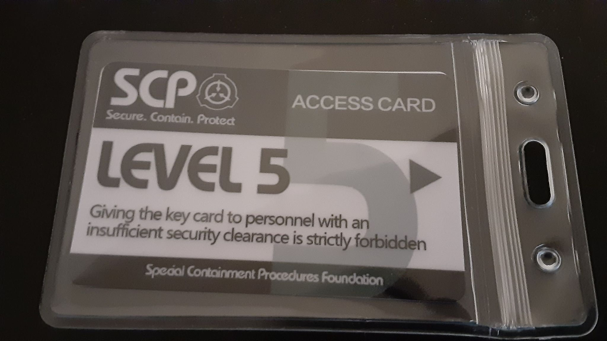 SCP Level Card | Etsy SCP Level Card | Etsy
