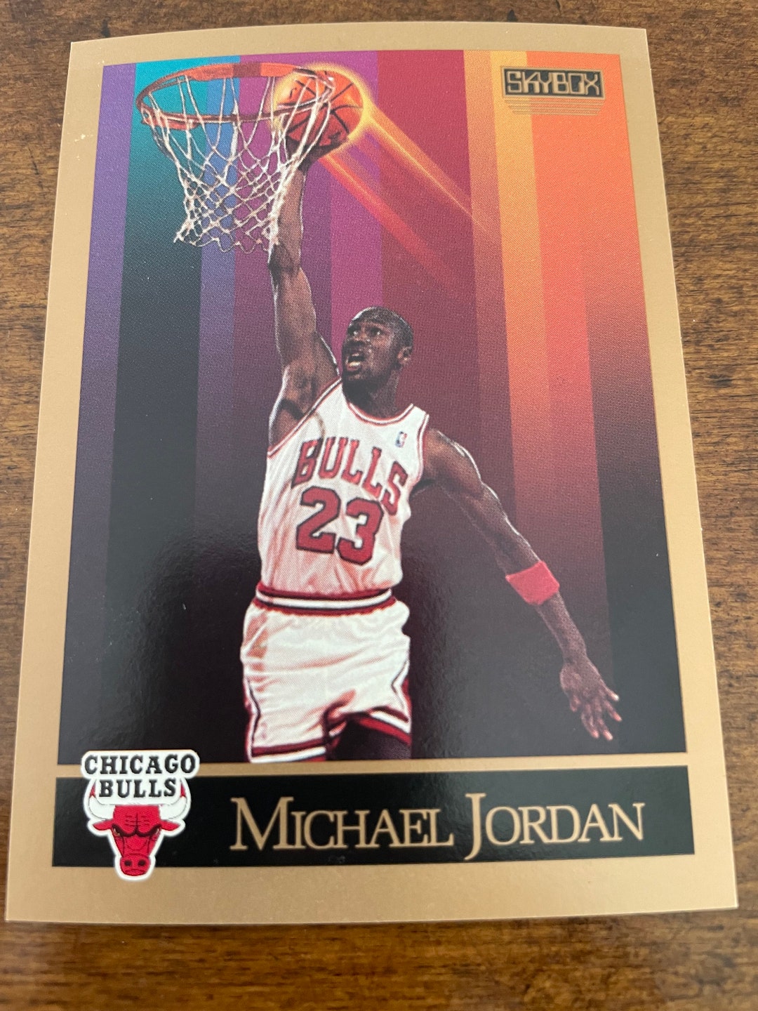 Both Cards - HOF GOAT Mint 1990-91 Skybox #41 Michael Jordan First ...