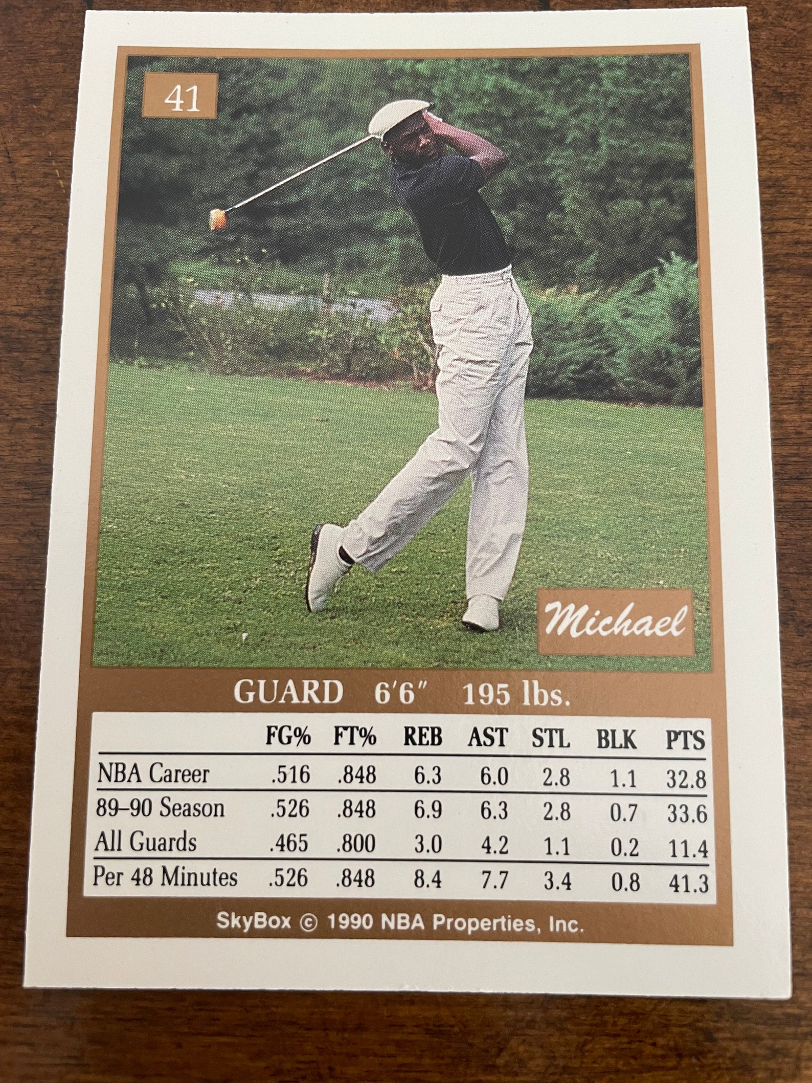 Both Cards - HOF GOAT Mint 1990-91 Skybox #41 Michael Jordan First ...