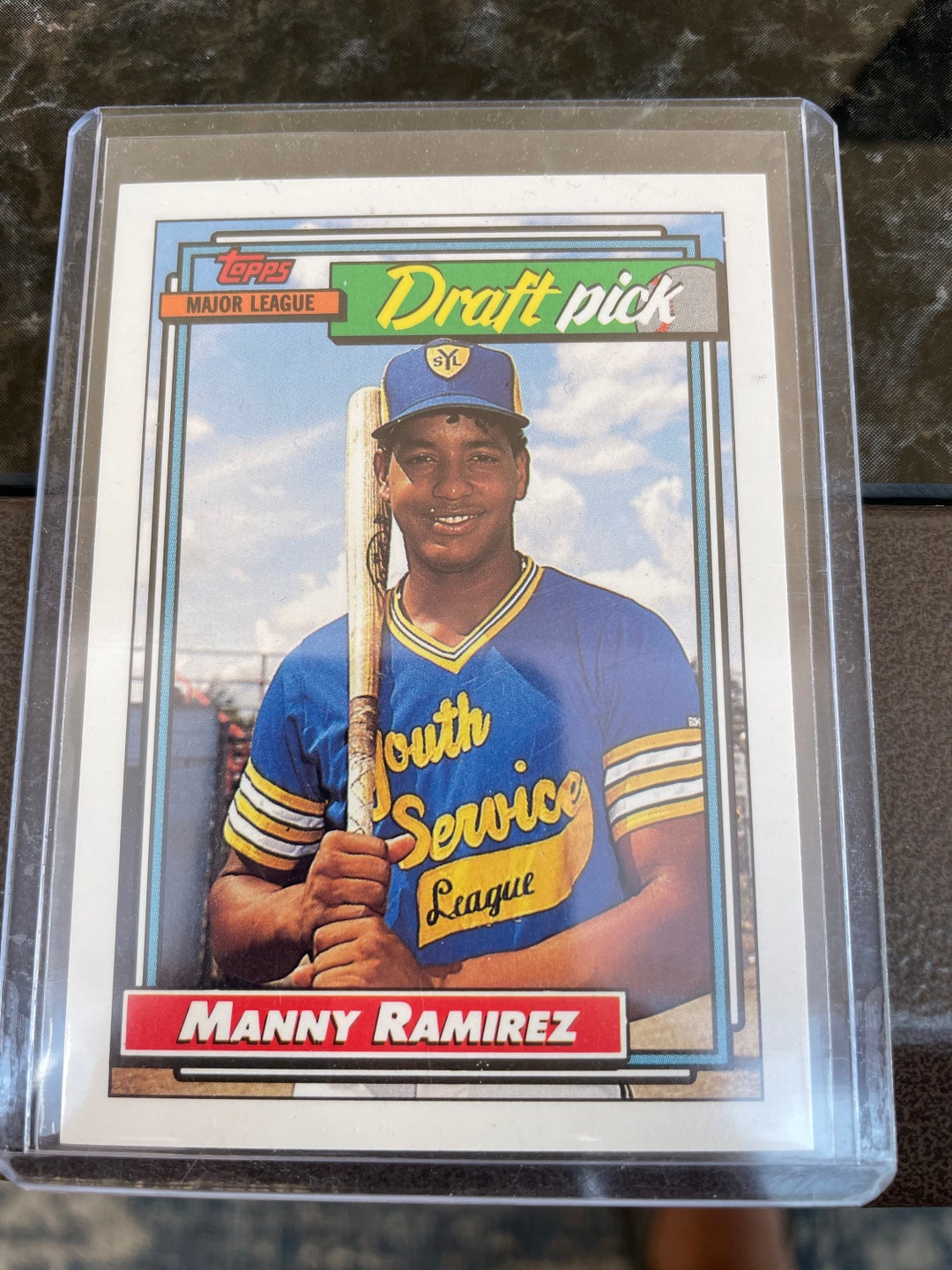 1992 Topps MANNY RAMIREZ ROOKIE Card Gold Winner - Etsy