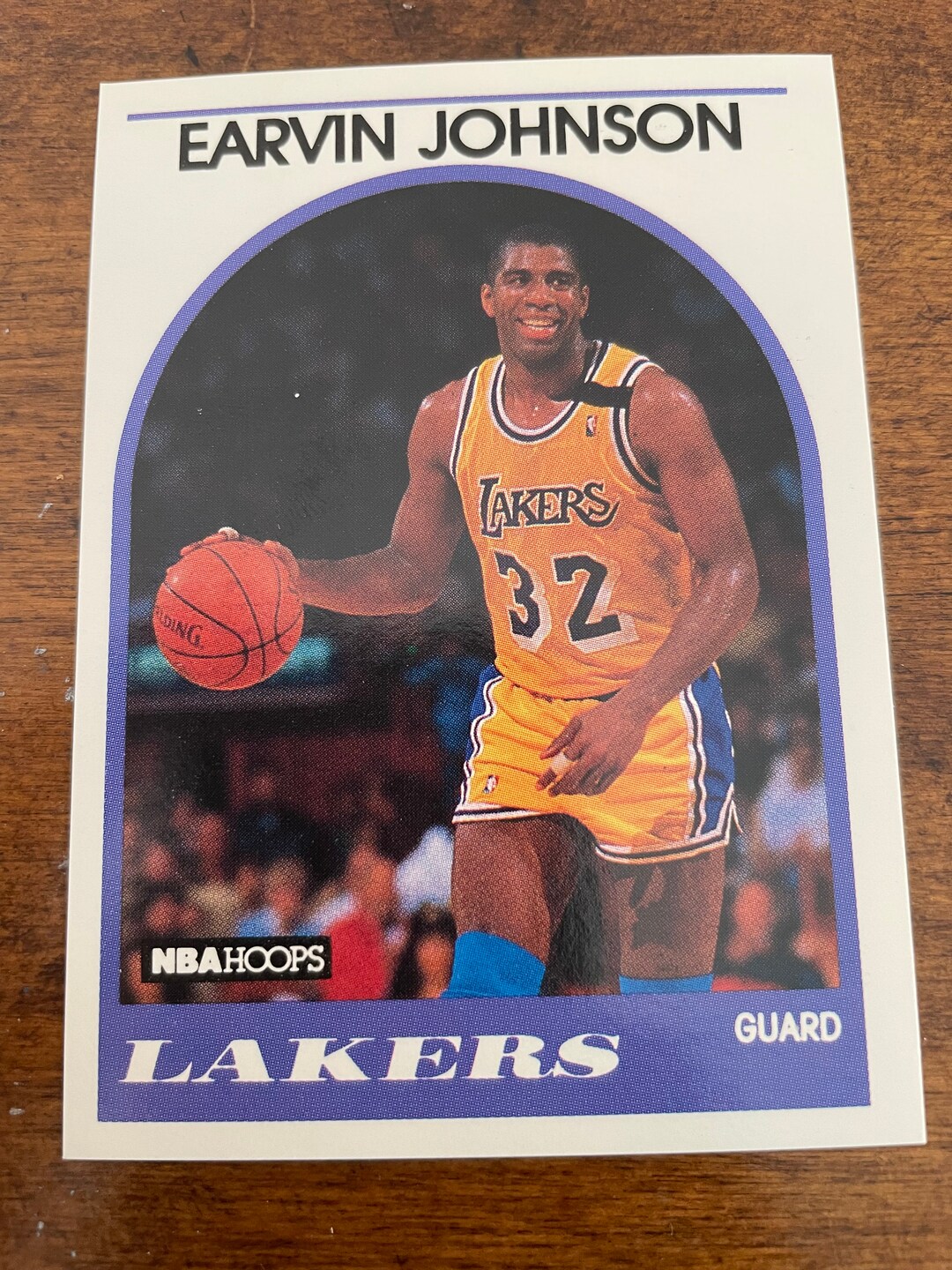 HOF Mint 1989 Magic Johnson NBA HOOPS #270 - Etsy