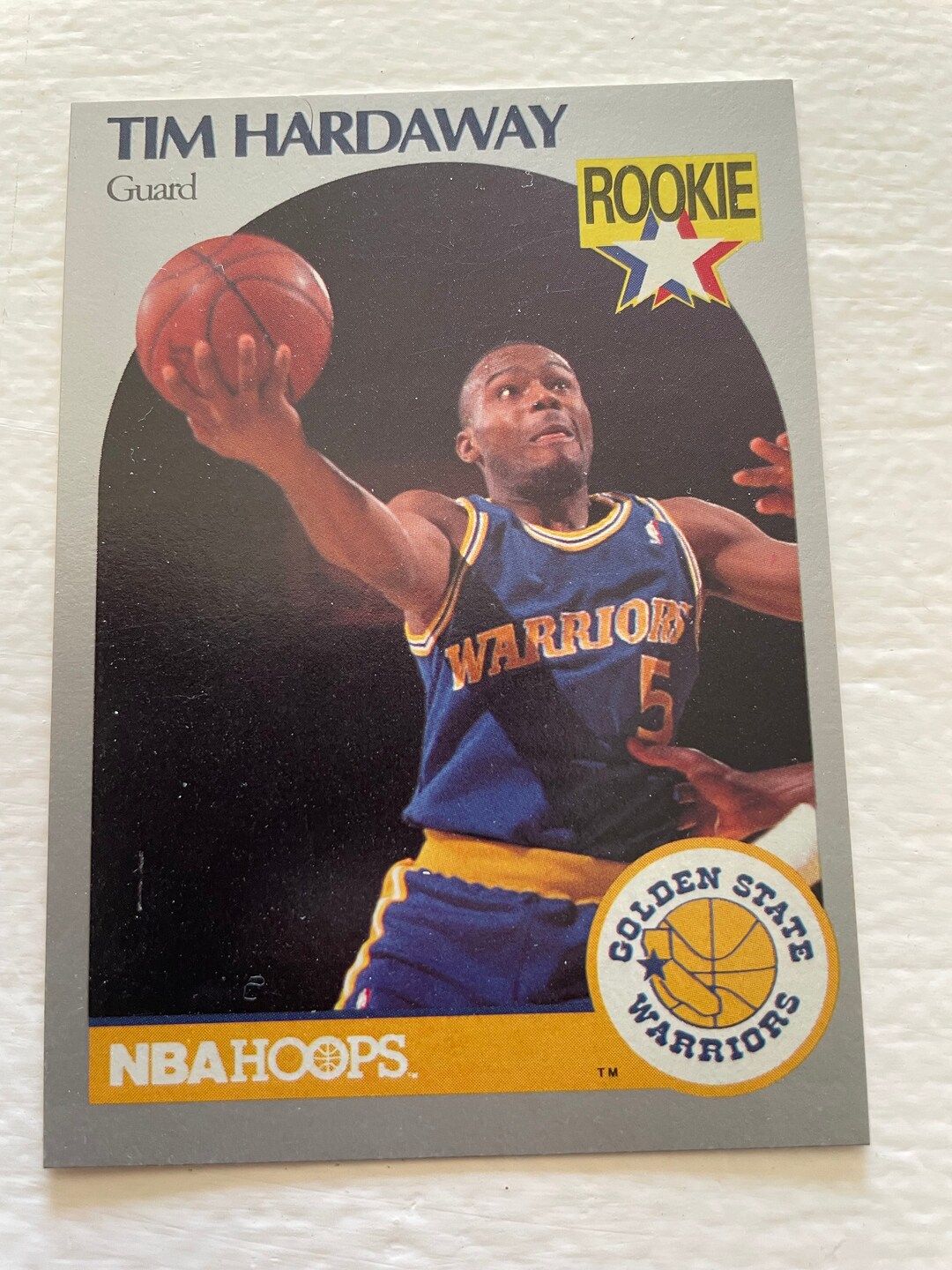 Tim Hardaway Rookie Card 1990-91 NBA Hoops #113 - Etsy