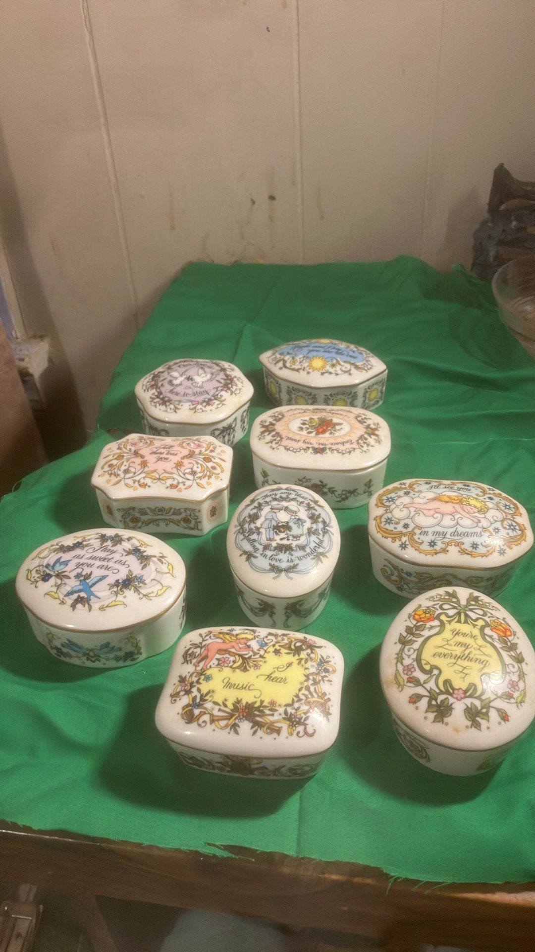 Franklin Mint Music Boxes. There Are 9 Individual Music Boxes They Play ...