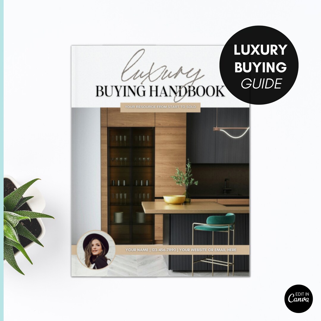 Luxury Home Buying Resource Booklet - Customizable | Buying ...