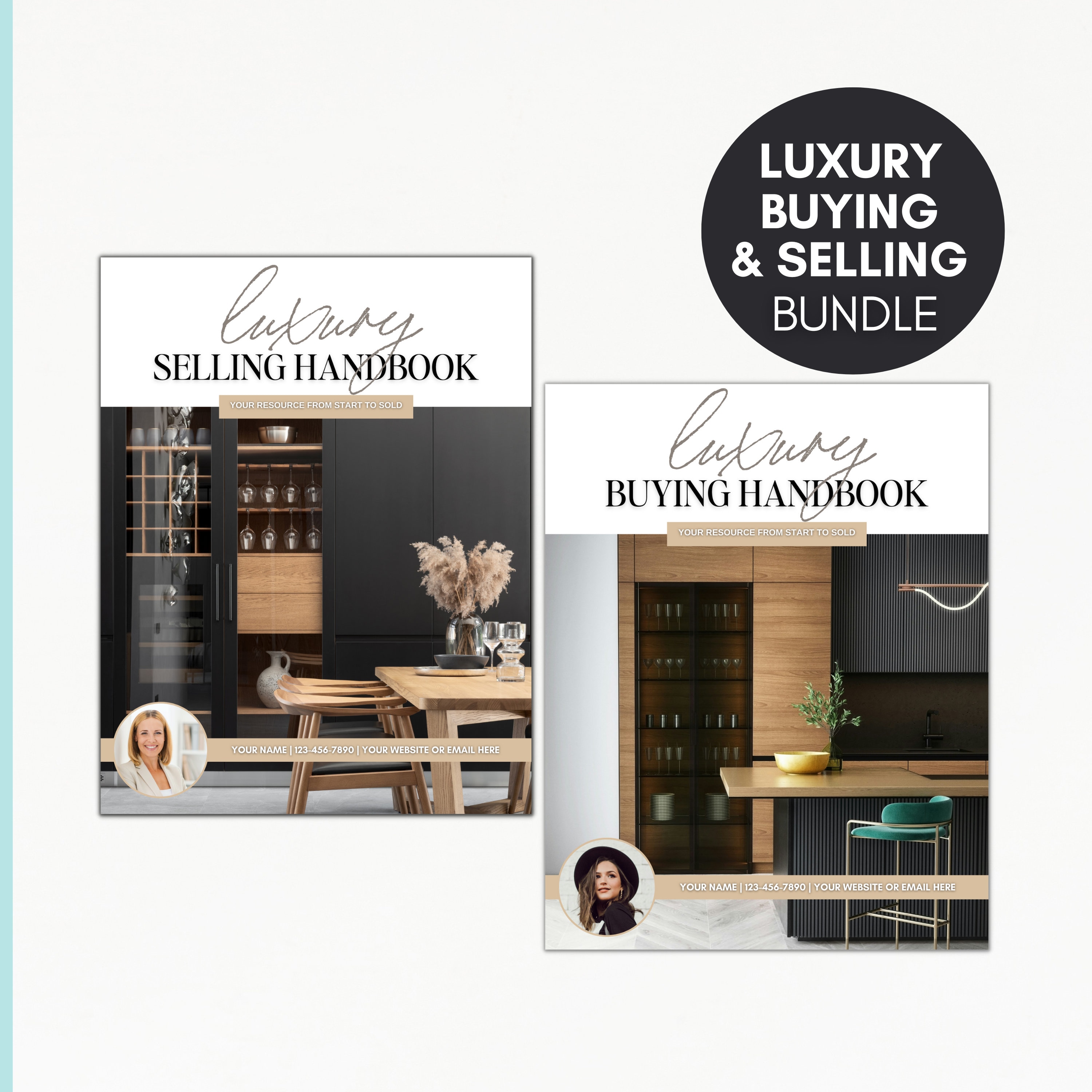 Ultimate Luxury Buyer & Seller Handbook Bundle Customizable Buying ...