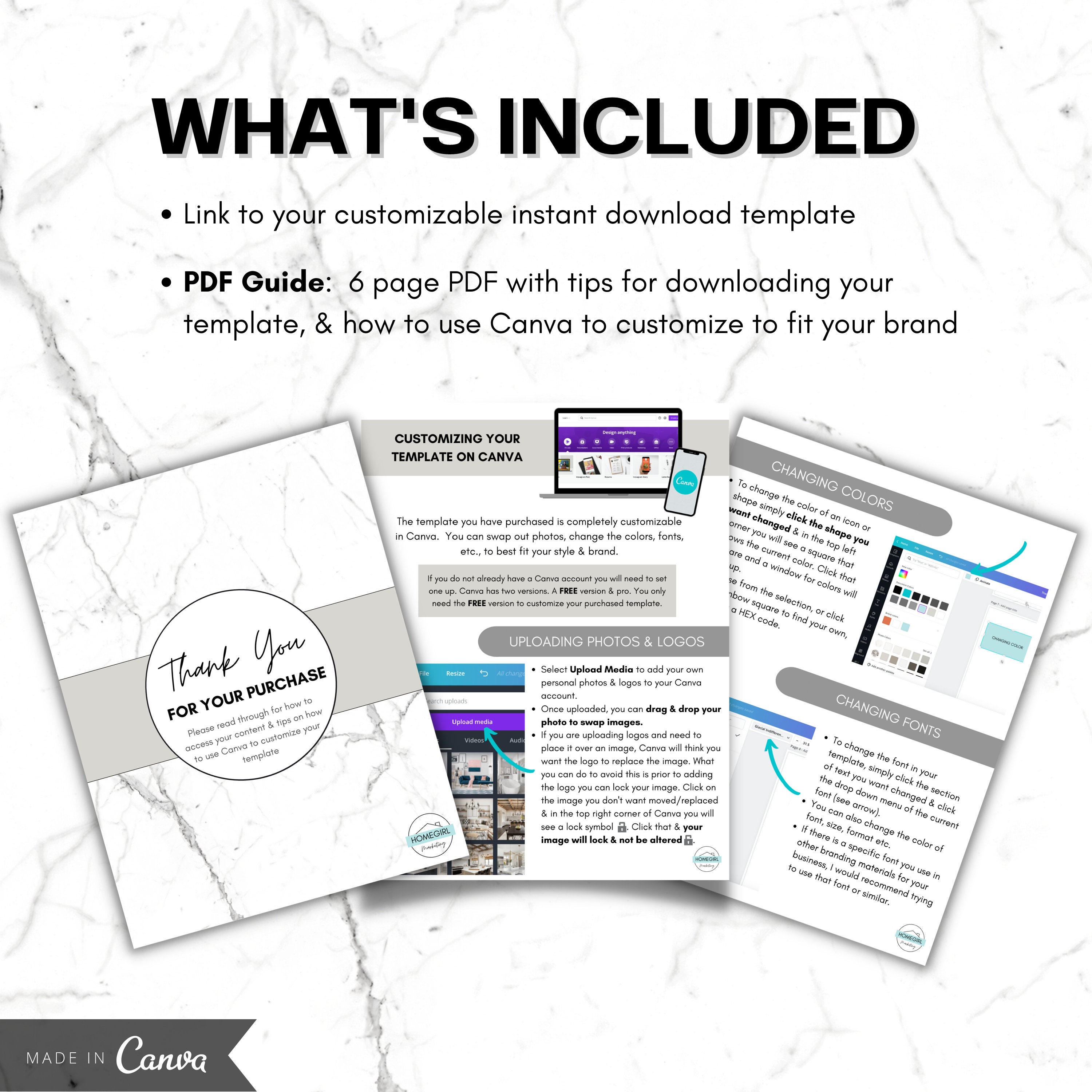 Customizable House Hunting Checklist for Realtors, 3 Editable Templates ...