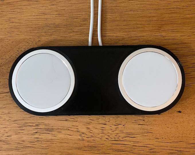 Dual iPhone Magsafe Charger - Dual Docking Station - iPhone 12 -15, XR ...