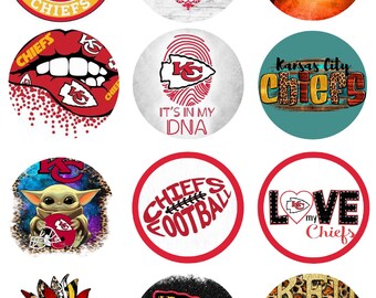 Kansas City Chiefs Cardstock - Etsy