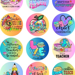 Teacher Appreciation Cardstock Circles, Cardstock Cutouts, Cardstock ...