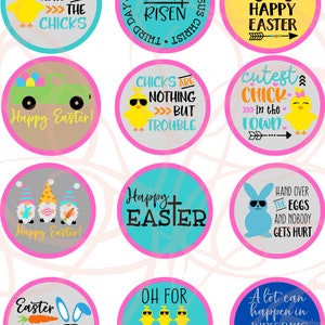 Easter Set Cardstock Circles, Cardstock Cutouts, Freshies, Cardstock ...