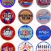America 'merica Cardstock Circles, Cardstock Cutouts, Cardstock ...