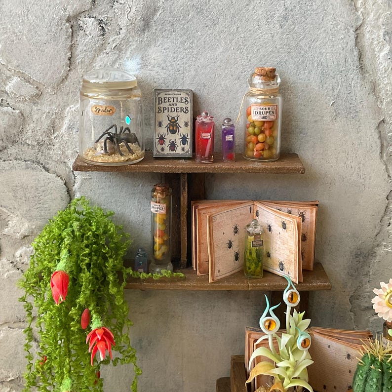 1:12 Scale Sour Drupes Apothecary Jar X1 OR Vial X1 - Etsy