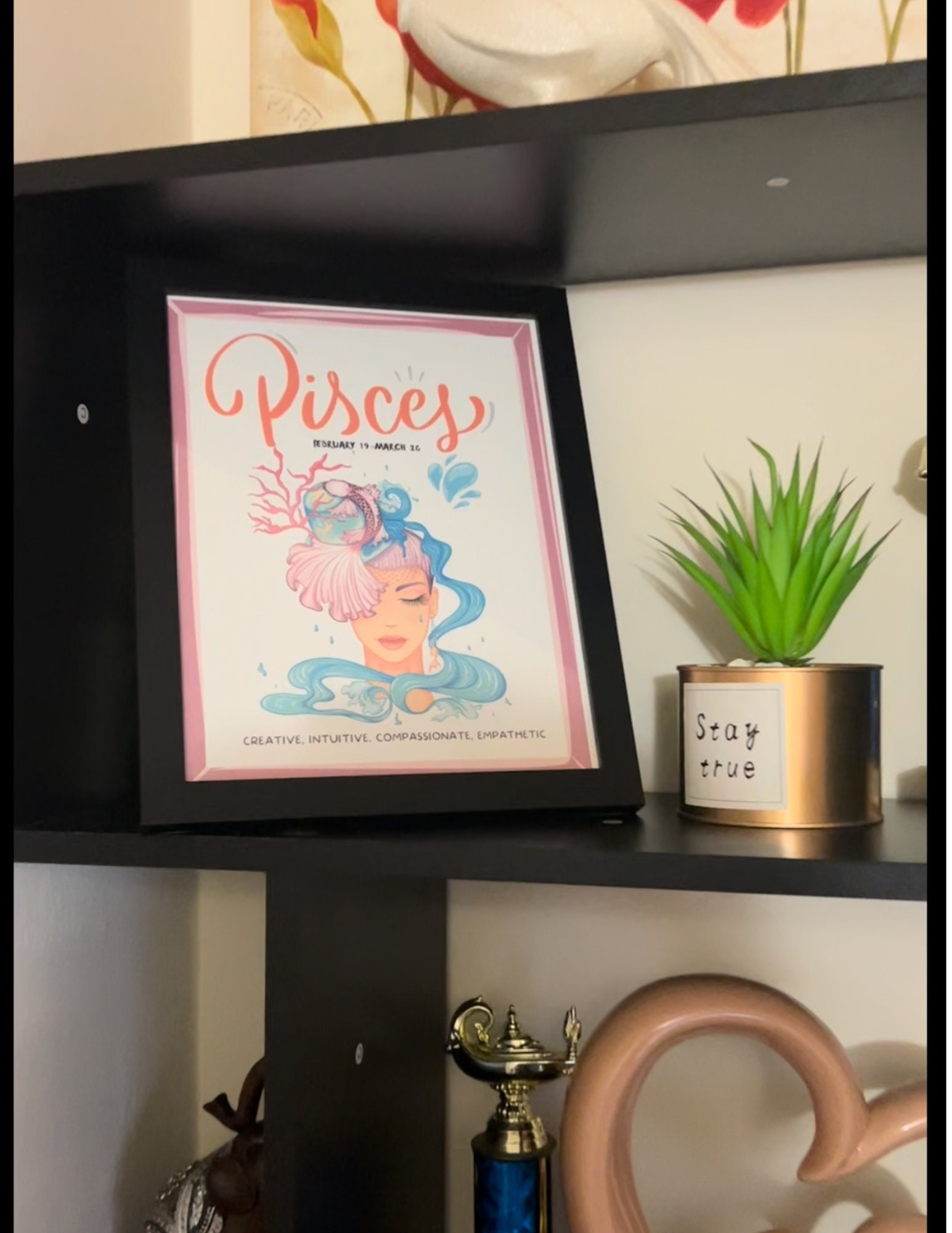 PISCES Wall Art Zodiac Poster Printable, Pisces Art, Pisces Gift ...
