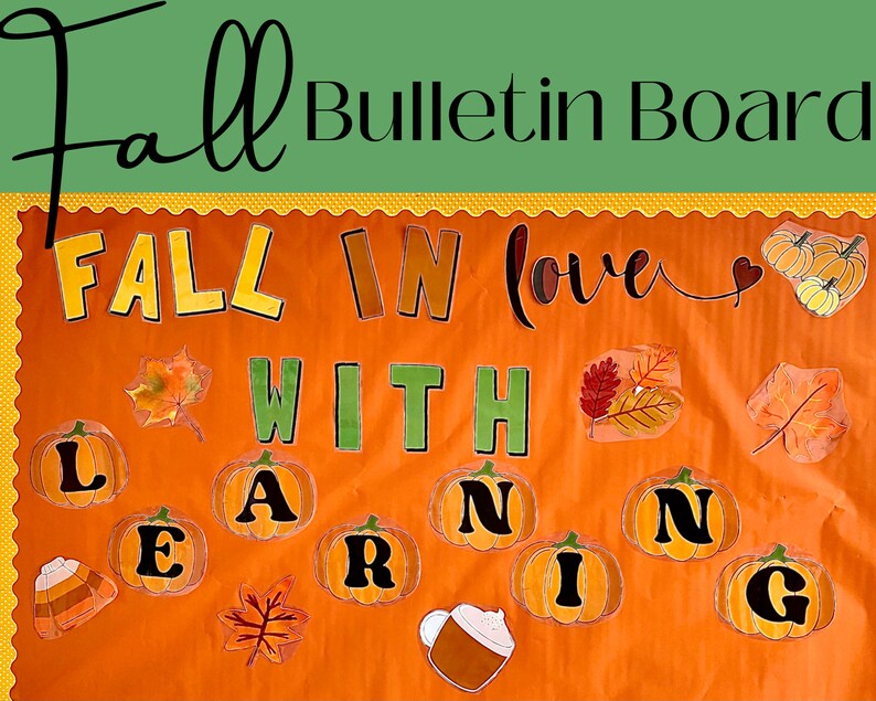 Fall Bulletin Board - Etsy
